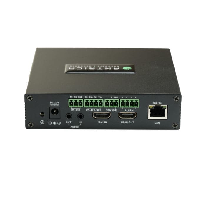 ANT-39000 ONVIF & VMS APPROVED H.265 4KP60 HDMI ENCODER | Antrica